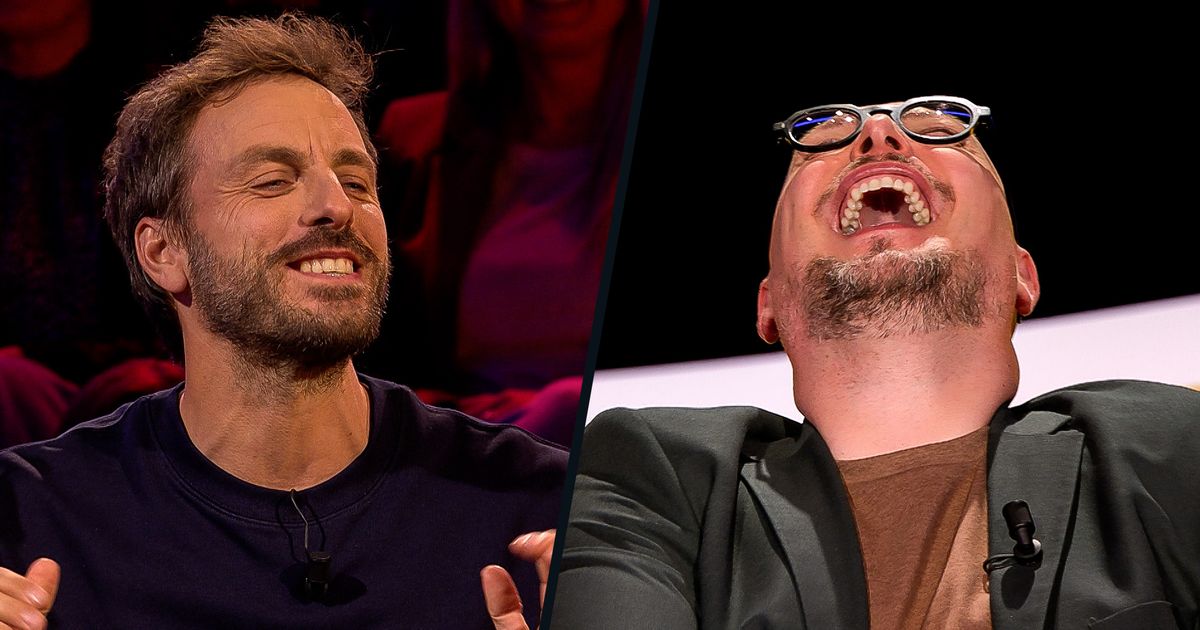 Guga Baul imiteert Bart Appeltans... Voor de ogen van Bart Appeltans