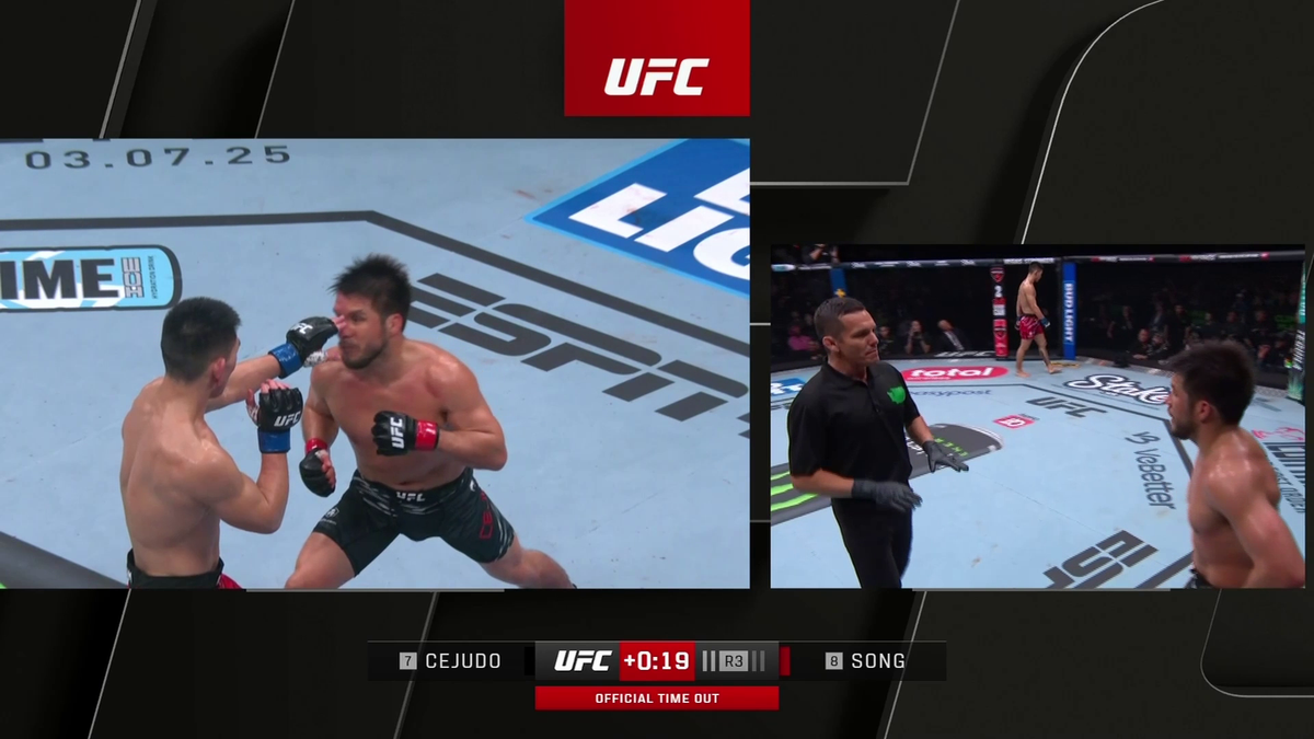 UFC Fight Night: eye poke Song